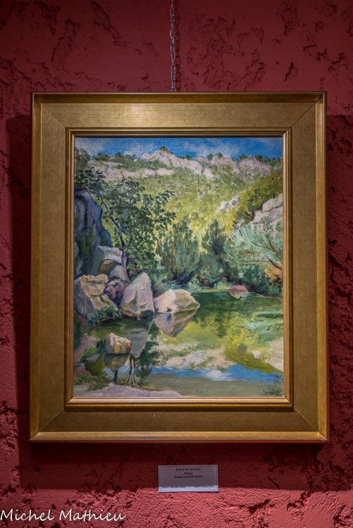 Auriol. Musée Martin-Duby Les Encanaux. Huile. Joseph Martin-Duby.